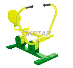 China outdoor fitness equipments steel based zinc powder coating Rower-OK-H01 supplier