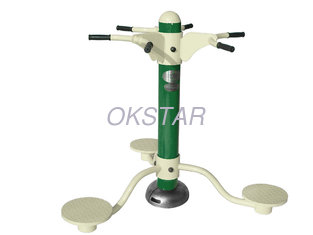 China outdoor fitness equipments galvanized steel based waist twister-ST-Z05 supplier