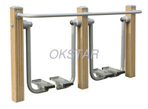 China outdoor fitness equipments WPC materials based air walker-LK-M01 supplier
