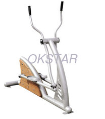 China outdoor fitness equipments WPC materials based Elliptical Trainer-LK-T01 supplier