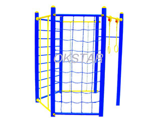 China outdoor playground galvanized steel climbing trainer-ET-P04 supplier