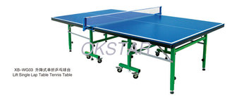 China sporting goods-poles,nets,goals,tables-lifting single lap tennis table-XB-WG03 supplier