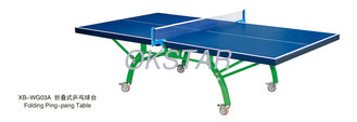 China sporting goods-poles,nets,goals,tables-folding tennis table-XB-WG03A supplier