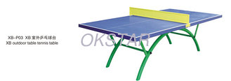 China sporting goods-poles,nets,goals,tables-outdoor tennis table-XB-P03 supplier