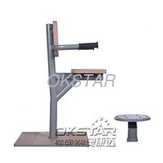 China wood Customized Safety Cheap Outdoor Fitness Equipment For Old People supplier