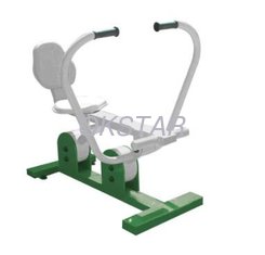 China outdoor crane body weight sports fitness equipment galvanized steel rower arm trainer supplier