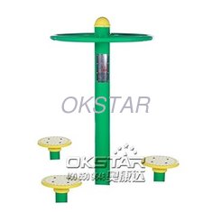 China outdoor fitness equipments steel based zinc powder coating Hip Twister-OK-Z05 supplier
