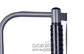 outdoor fitness equipment park wood outdoor back stretching device supplier