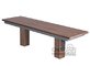 outdoor fitness equipment High quanlity outdoor wooden fitness bench supplier